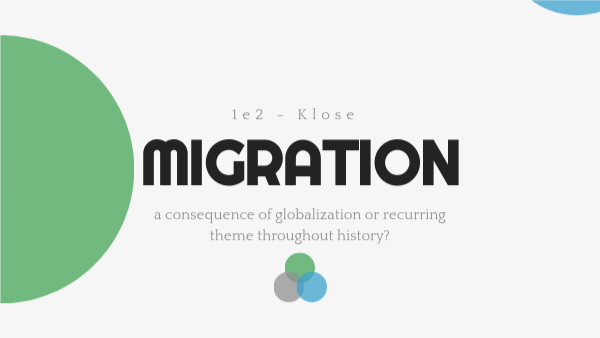 Migration