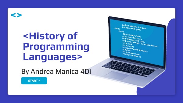 History of Programming Languages | Genially