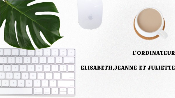 L'ordinateur | Genially