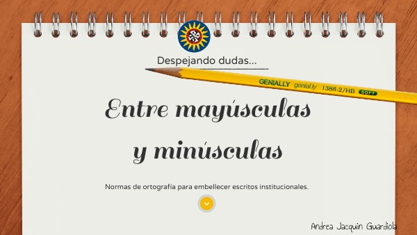 Entre mayúsculas y minúsculas