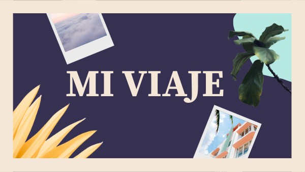 MI VIAJE