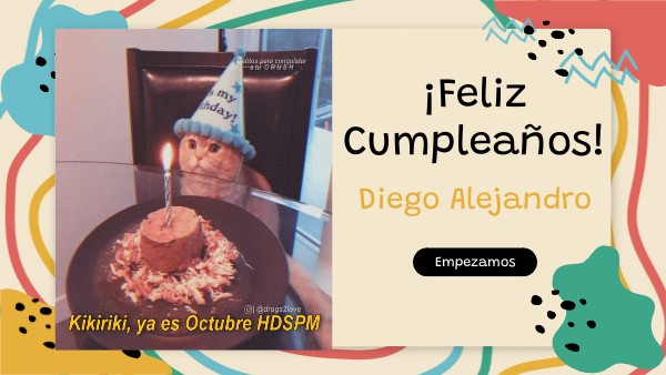 ¡Feliz Cumpleaños!