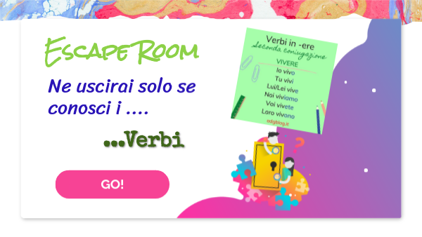 Escape Room I Verbi | Genially