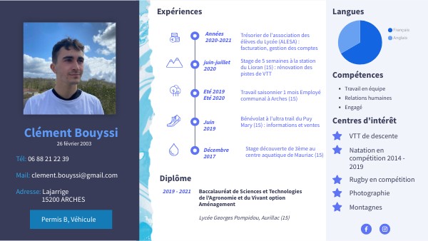 CV Clément B