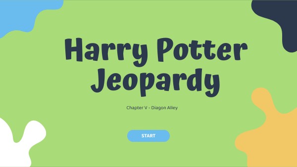 HP - Chapter 5 - JEOPARDY GAME