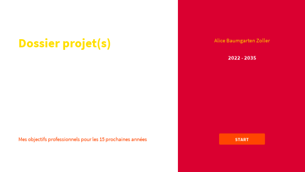 Dossier projets | Genially