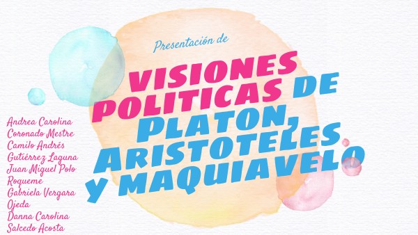 pesentacio ideas politicas