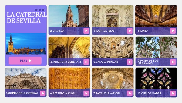 Audioguía Catedral de Sevilla | Genially
