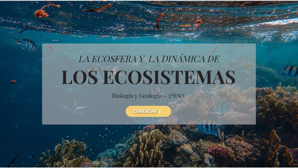 3ºESO - LA ECOSFERA Y LA DINÁMICA DE LOS ECOSISTEMAS | Genially