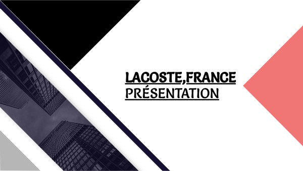 Lacoste présentation | Genially
