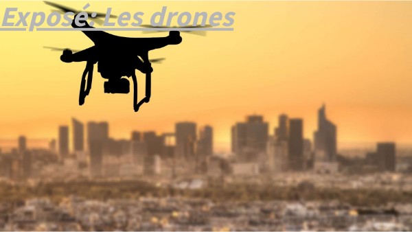 Exposé drone | Genially