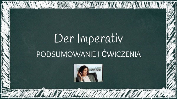 Der Imperativ | Genially