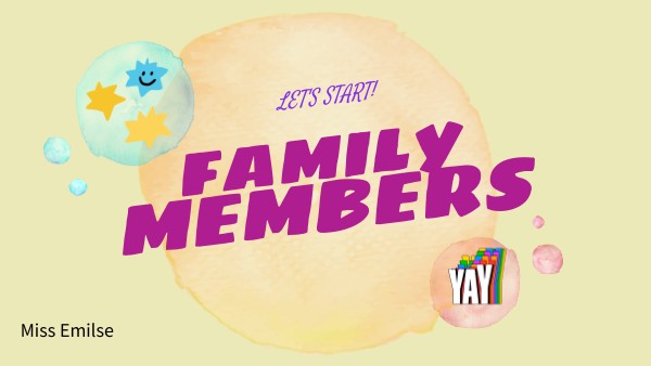 FAMILY MEMBERS | Genially