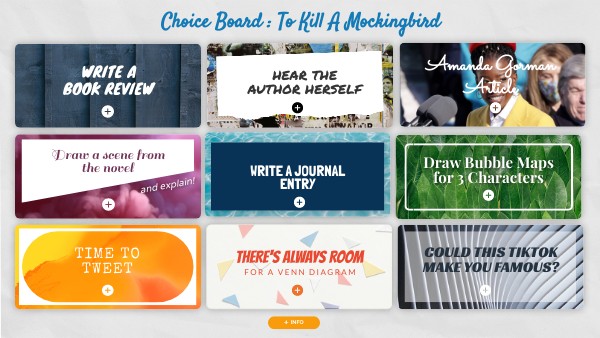 TKM Choice Board