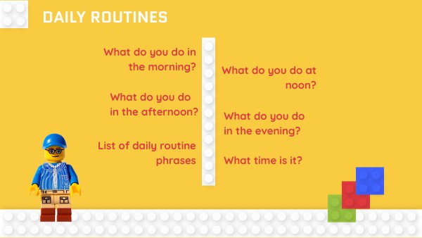 Daily routine | Genially