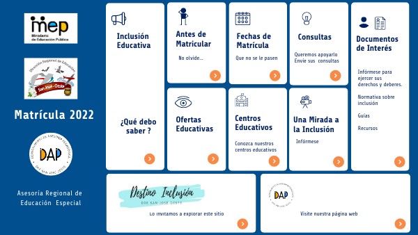 v2 Matrícula 2021 | Genially