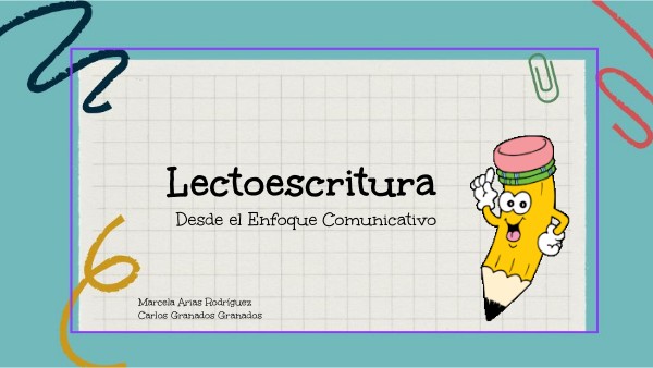 Lecto escritura | Genially