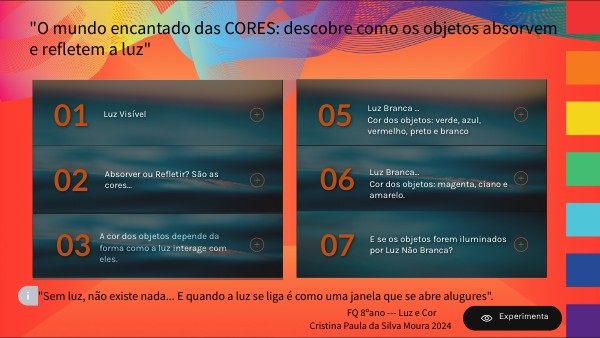 O mundo encantado das CORES | Genially