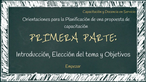 Guía primera parte TP Final CAP7L | Genially