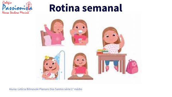 minha rotina