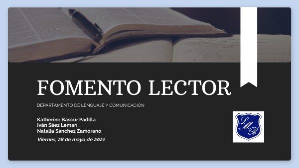 FOMENTO LECTOR