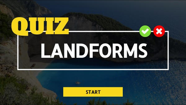 LANDFORMS - 2ND | Genially