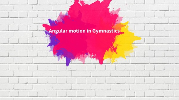 Angular motion