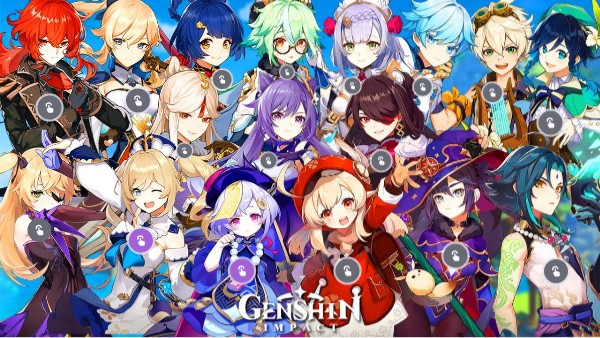 Genshin impact characters