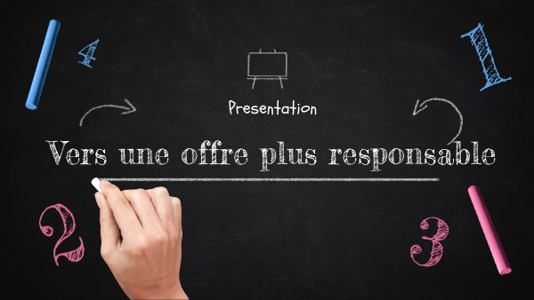 Genially "vers une offre plus responsable"