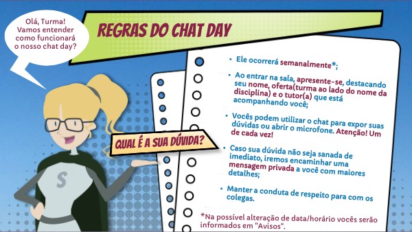 Super chat day - ao vivo