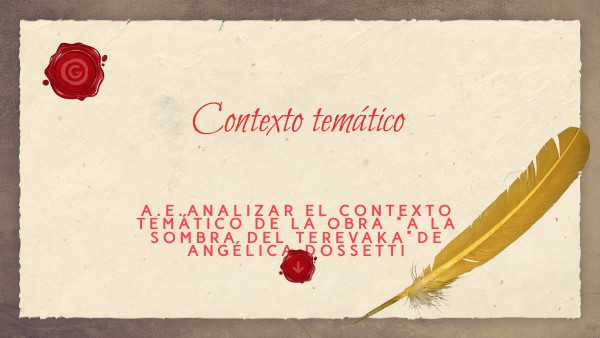 Cápsula contexto temático 3°