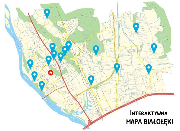 Interaktywna mapa Białołęki | Genially