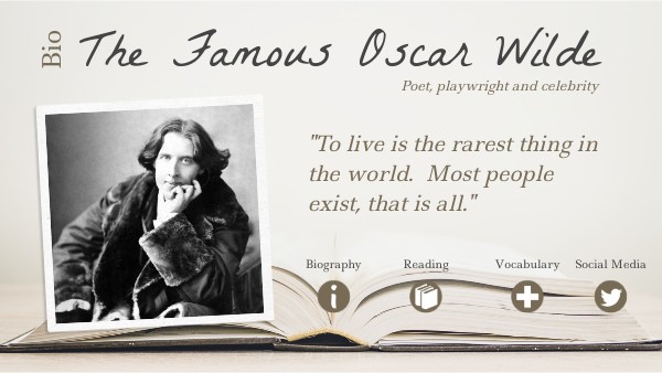 Oscar Wilde - Reading | Genially