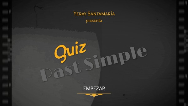 QUIZ Past Simple | Genially