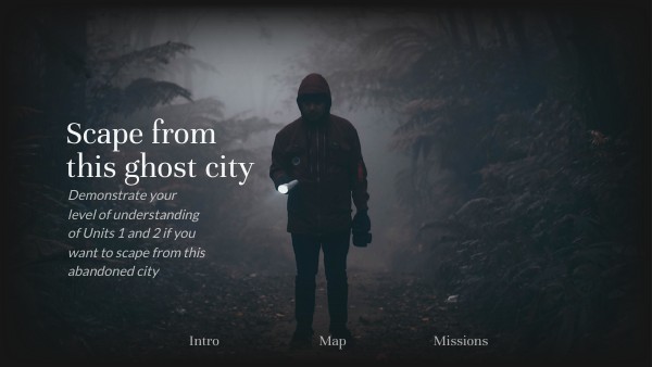 Scape room Units 1 and 2