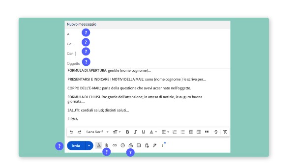 Scrivere un’email formale