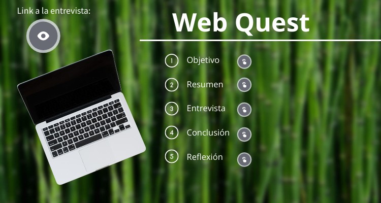 Web Quest - Entrevista | Genially