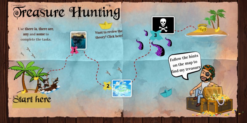 Treasure hunting | Genially