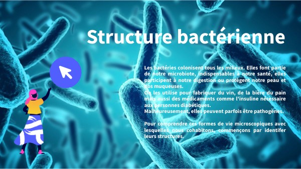 Structure bactérienne | Genially