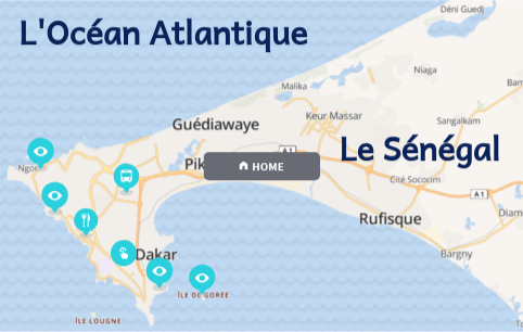 Interactive Map of Senegal