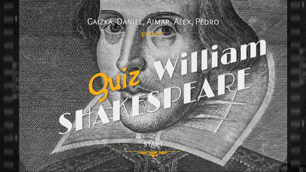 QUIZ SHAKESPEARE LANGUAGE