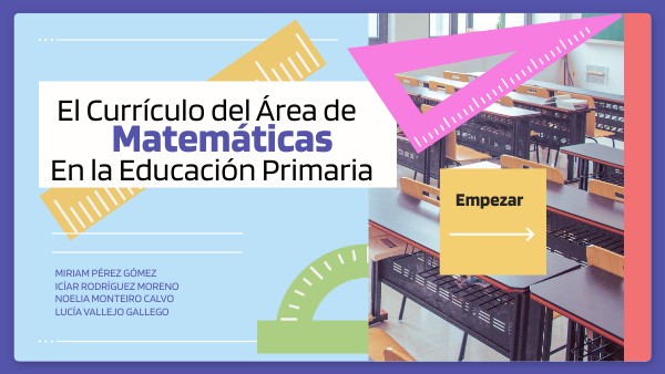 CURRICULO MATEMÁTICAS | Genially