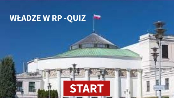 Władze w RP quiz puzzle