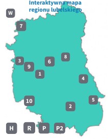 Interaktywna mapa regionu lubelskiego | Genially