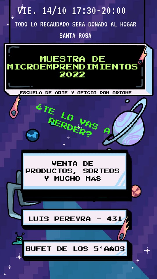 POST PIXEL ESPACIO | Genially