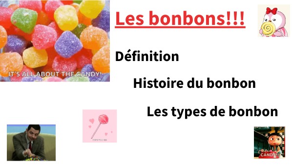 Exposé bonbon Hugo
