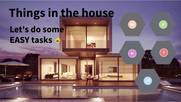 Things in the house | Genially