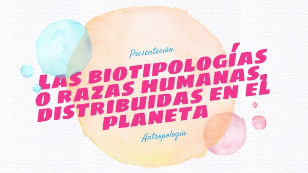 razas humanas | Genially