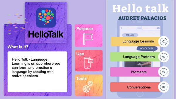 HelloTalk | Genially