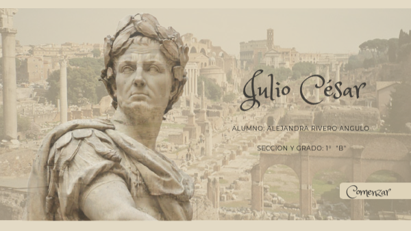 JULIO CÉSAR - PRESENTACION | Genially